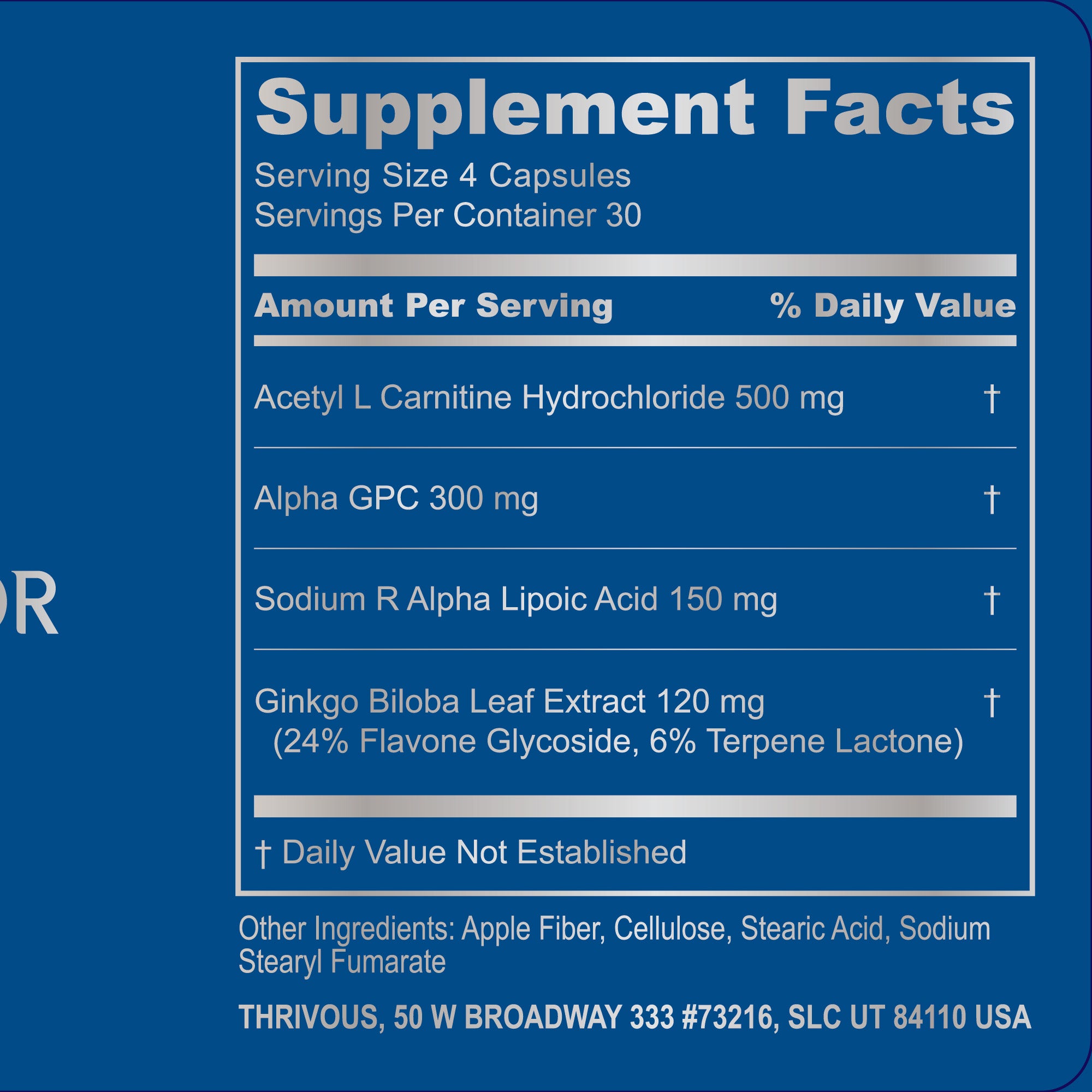 Alpha Neuroprotector | Nootropic Supplement | Thrivous®