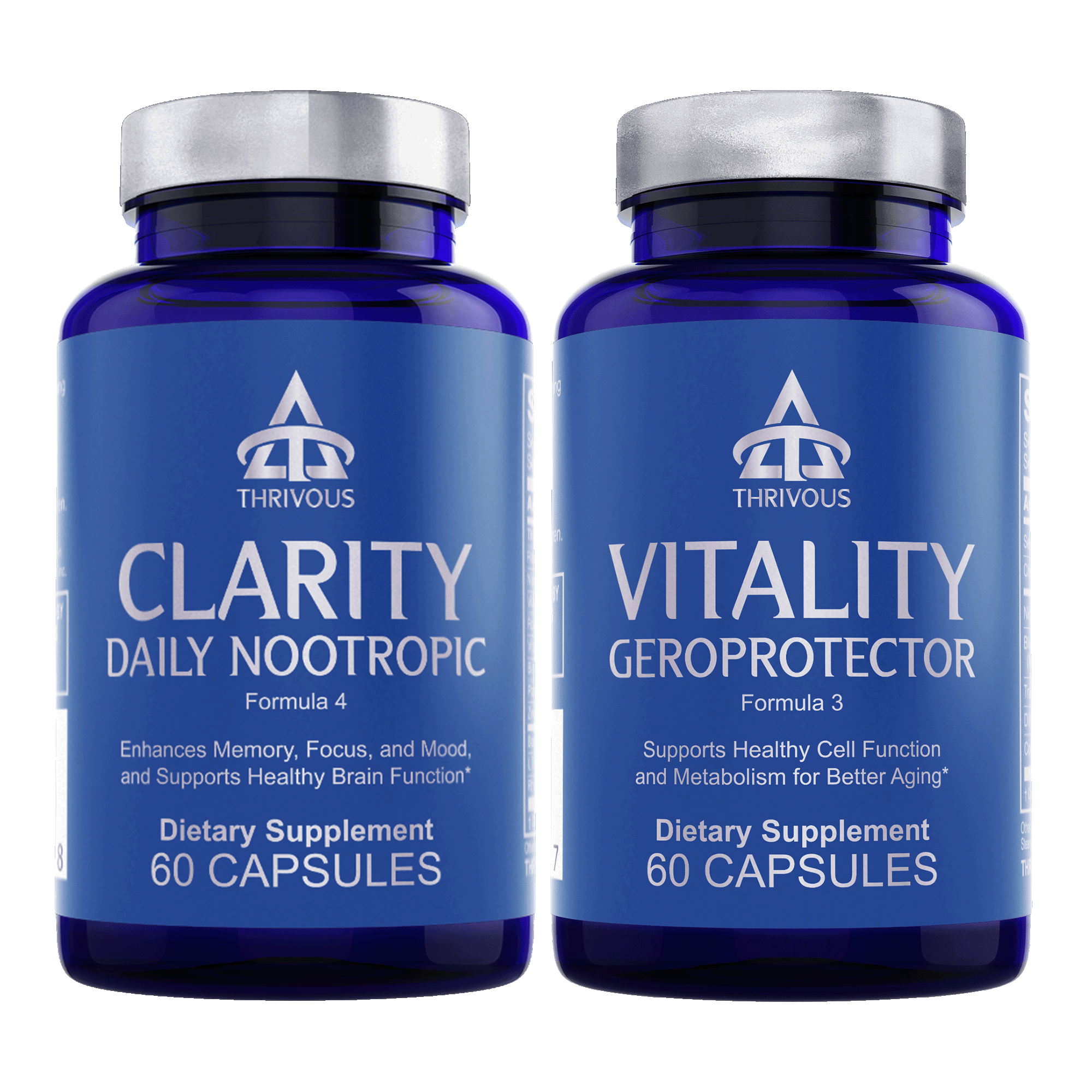 Clarity and Vitality Stack | Health Supplement | Thrivous® Clarity and Vitality Stack | Health Supplement | Thrivous®