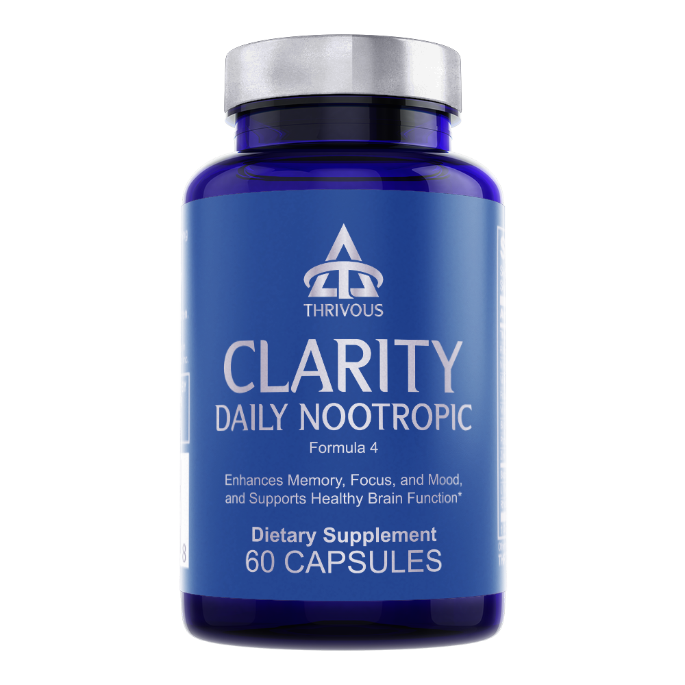 Clarity Daily Nootropic® | Brain Supplement | Thrivous® Clarity Daily Nootropic® | Brain Supplement | Thrivous®