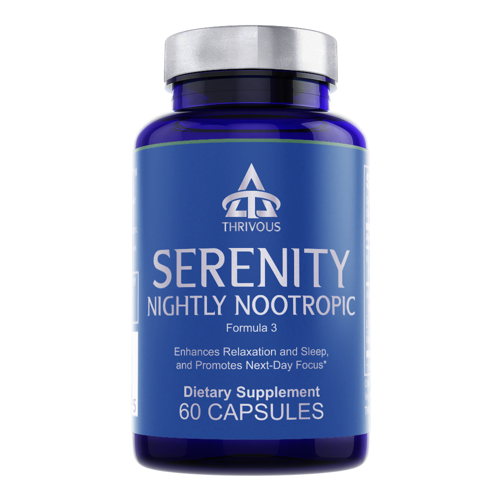 Serenity Nightly Nootropic® | Sleep Supplement | Thrivous®